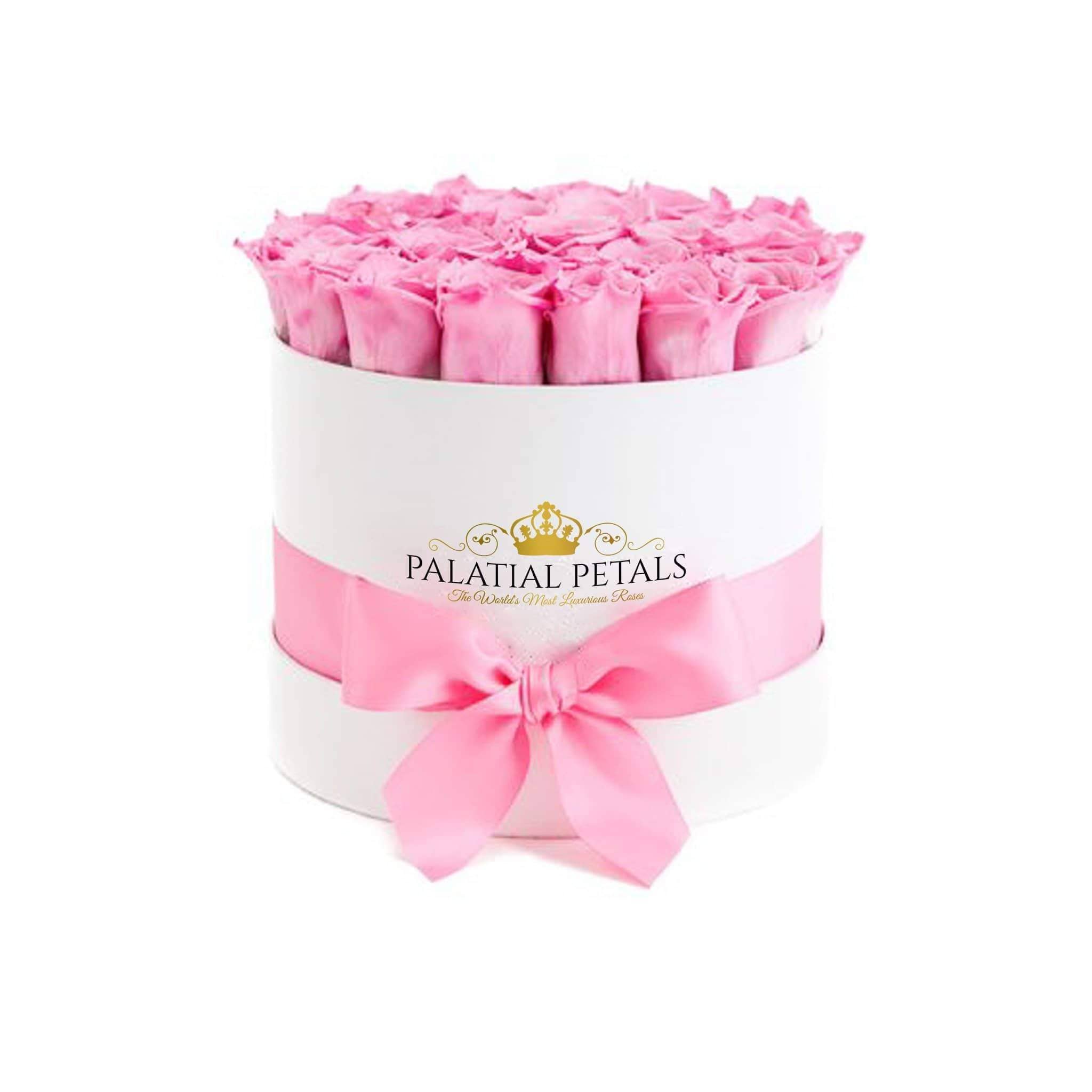 Candy Pink Roses That Last A Year - Classic Rose Box – Palatial Petals