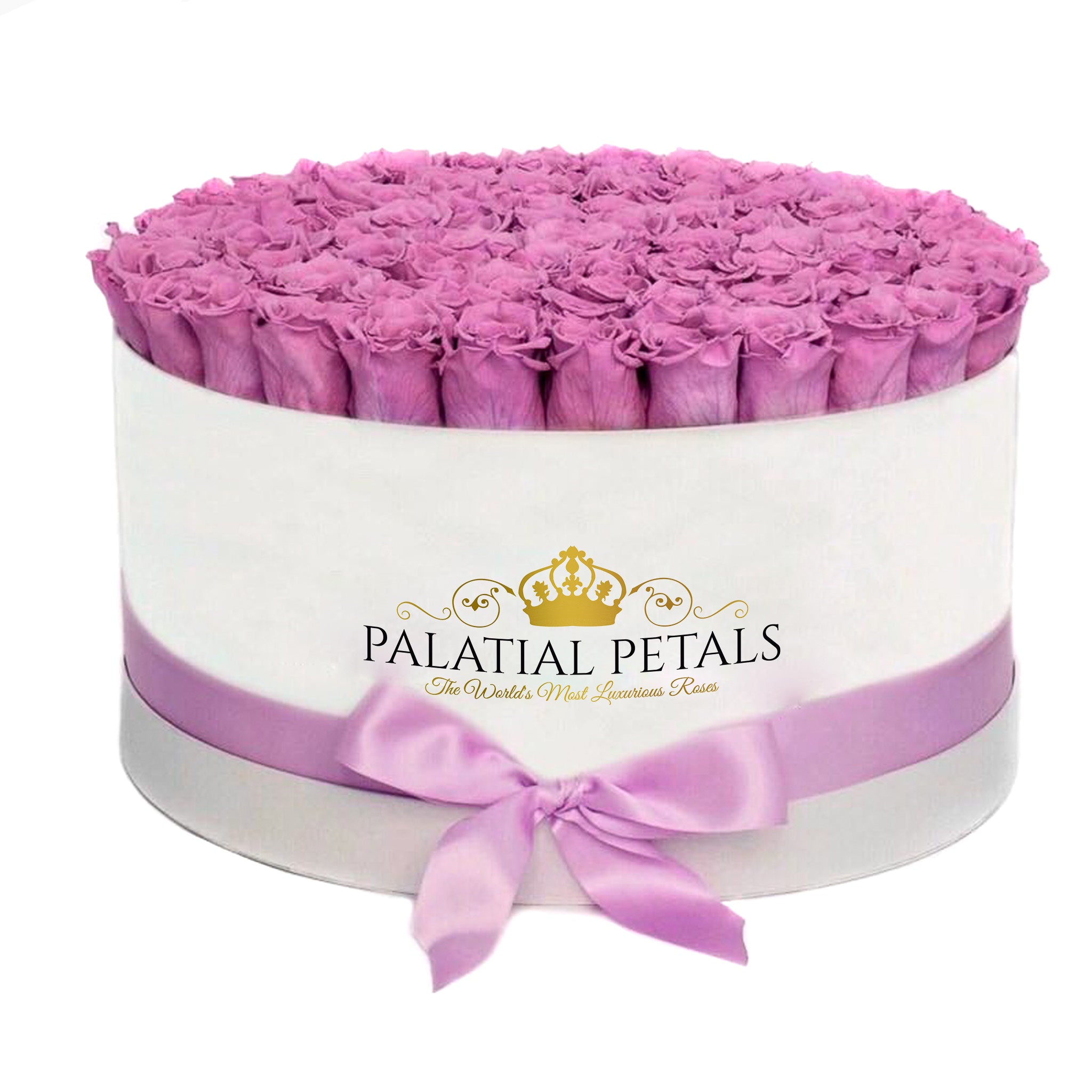 Lilac Roses That Last A Year - Deluxe Rose Box – Palatial Petals