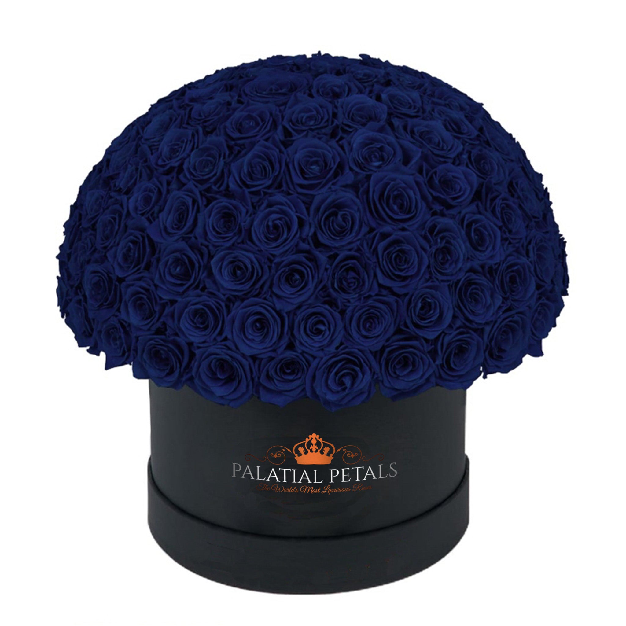 Royal Blue That Last A Year - Grande "Crown" – Palatial Petals