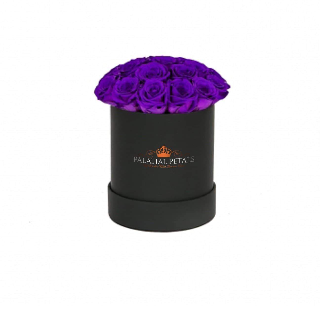Black Roses That Last A Year - Small Black Rose Box – Palatial Petals