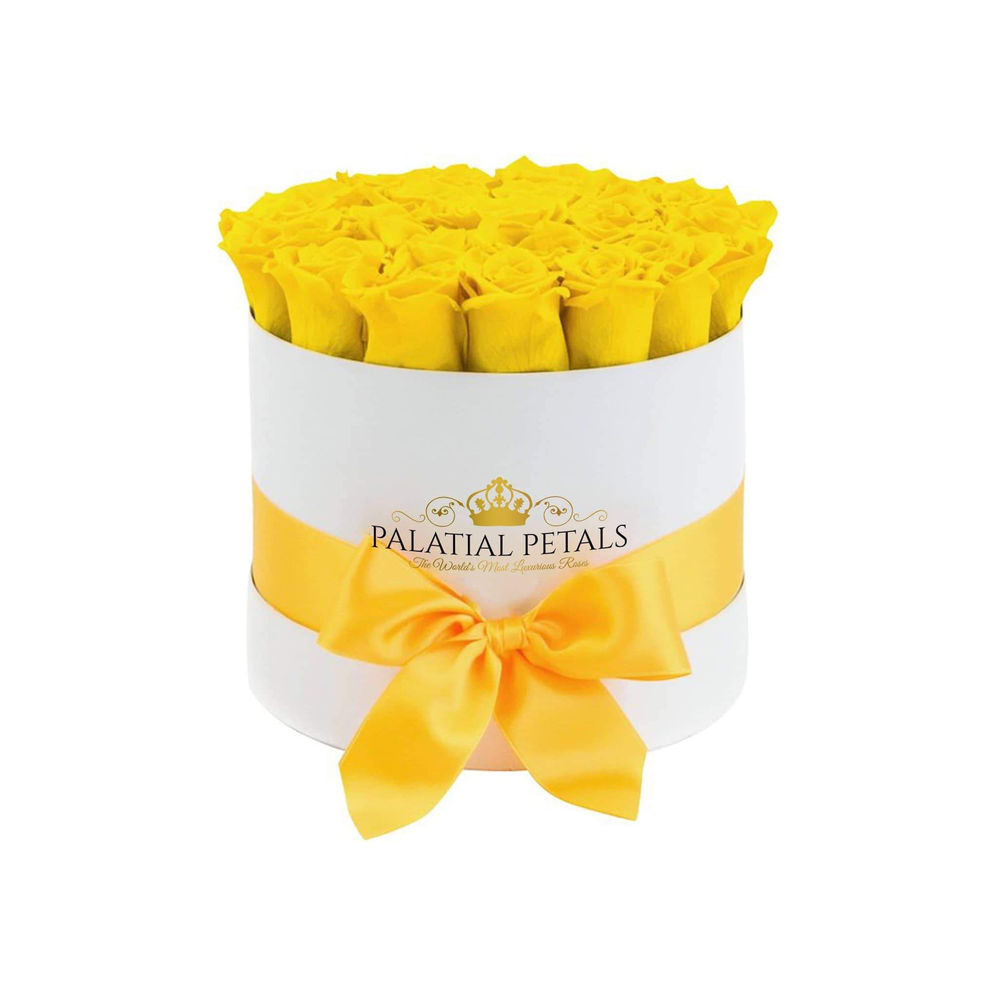 Yellow Roses That Last A Year - Classic Rose Box – Palatial Petals